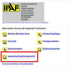 So Wird e-Learning Zugewiesen – IPAF Unterstützen