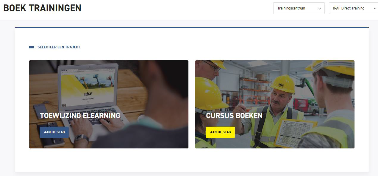 Het Toewijen Van e-Learning – IPAF Support